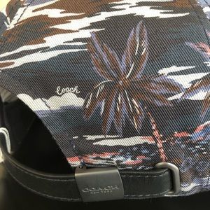 Coach | Accessories | Nwt Authentic Coach Hawaiian Flat Brim Hat | Poshmark